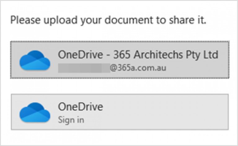 Share a File Link in OneDrive - 365 Architechs Archives
