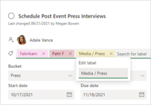 Add a Label to a Task in Microsoft Planner - 365 Architechs