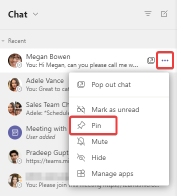 How to Pin a Chat Message in Microsoft Teams - 365 Architechs